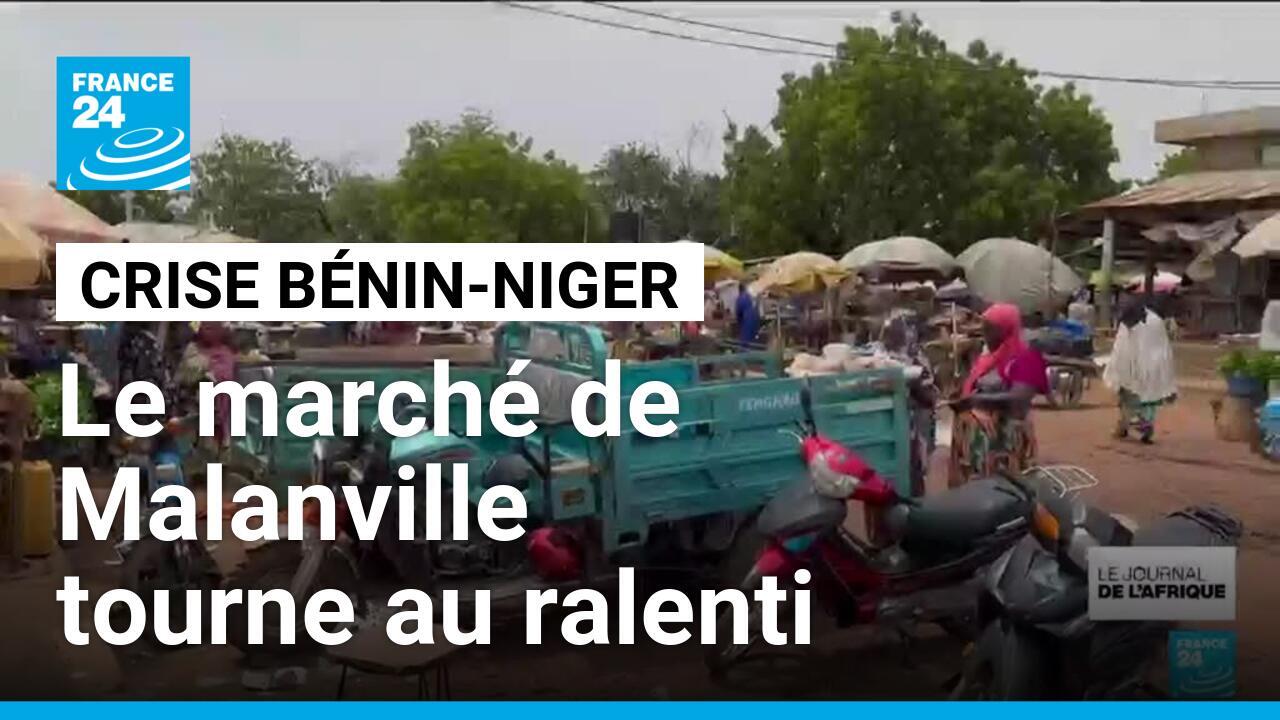 Frontière Bénin-Niger fermée : le marché de Malanville tourne au ralenti - France 24